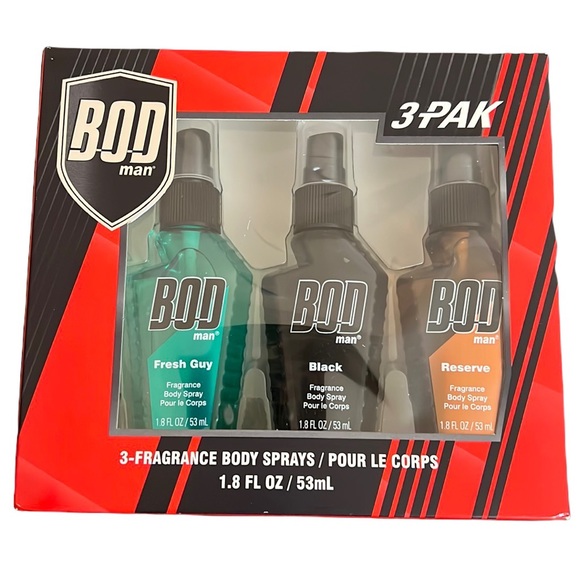 Accessories | Bod Man 3 Pack Fragrance Body Spray | Poshmark